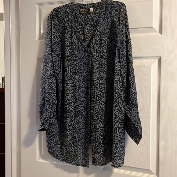 Bob Mackey Wearable Art | Tops | Gorgeous Bob Macke 2x Sheer Blouse In ...